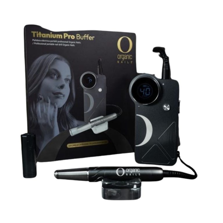 Maquina Pulidora Titanium Pro Buffer - Organic Nails Colombia